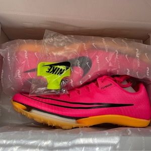 Nike | Shoes | Nike Air Zoom Maxfly Pink Track Field Sprinting Spikes ...